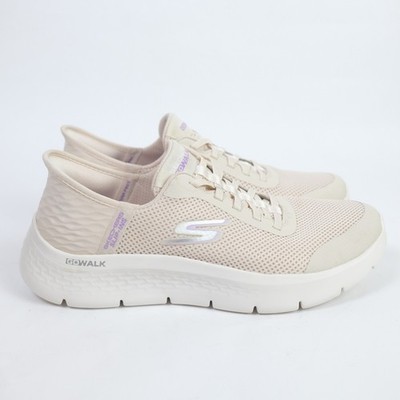Skechers Hands Free Slip-ins GO WALK 124836-OFWT Flex Women's Sz 10 ...