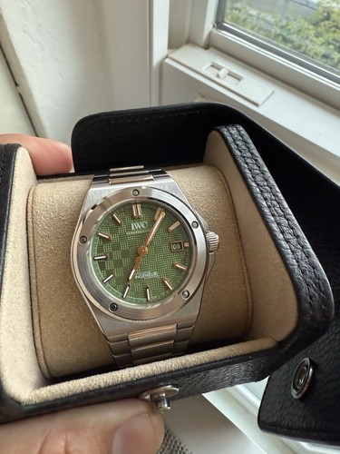 Green-Dial Ingenieur Automatic 40 IW328908 | eBay