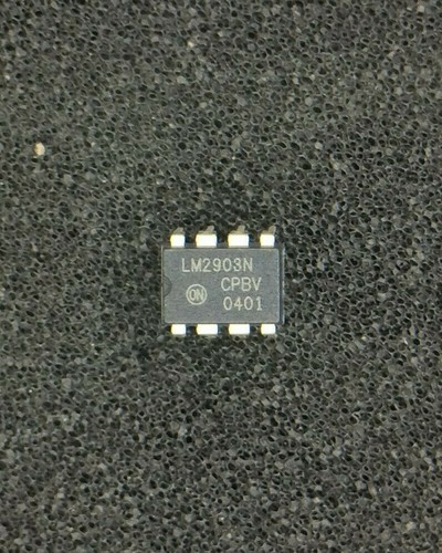LOT of 25: LM2903N ON SEMI IC COMPARATOR DL -40-85 C 8-DIP | eBay