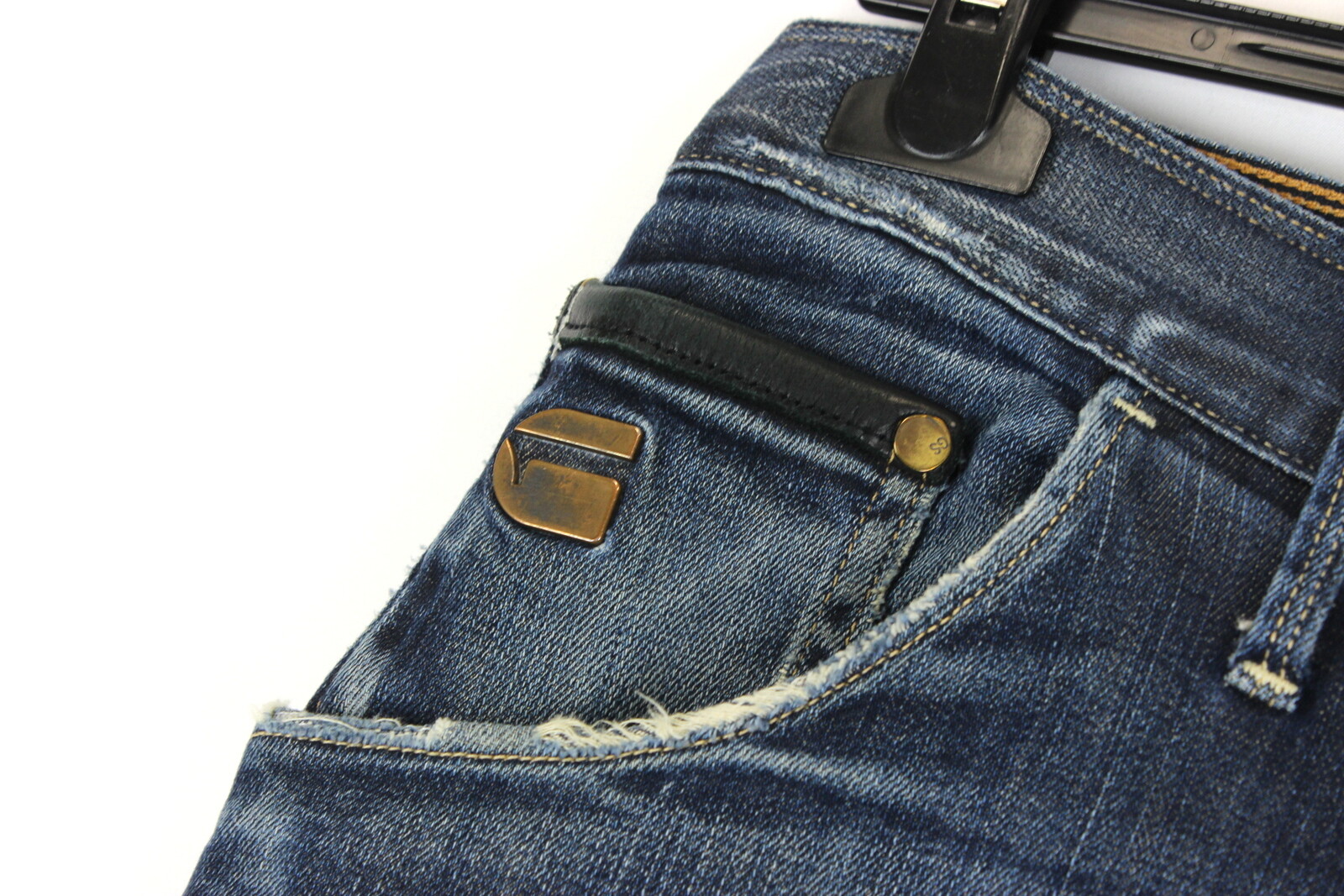 G-STAR RILEY LOOSE TAPERED Men Jeans Size W32 L28 Blue Twisted ...