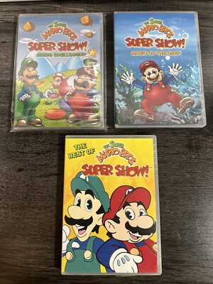 Vintage The Super Mario Bros Super Show DVD Lot | eBay