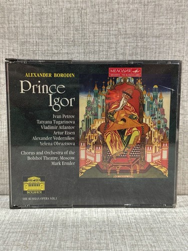 Prince Igor Alexander Boroden Mark Emler The Russian Opera Vol.1 CD | eBay