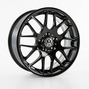 VW TRANSPORTER T5 T6 T7 AMAROK 18 INCH ALLOY WHEELS BLACK GLOSS LOAD ...