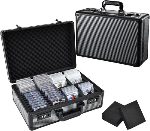 Graded Card Case with Individual Slots Storage Box, Trading Card Cases ...