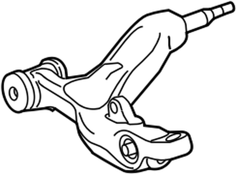 48620-30320 Toyota Arm assy, front suspension, lower rh 4862030320, New ...