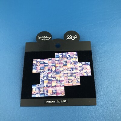 Disney Theme Parks Walt Disney World 1999 Photomosaic Puzzle Piece ...