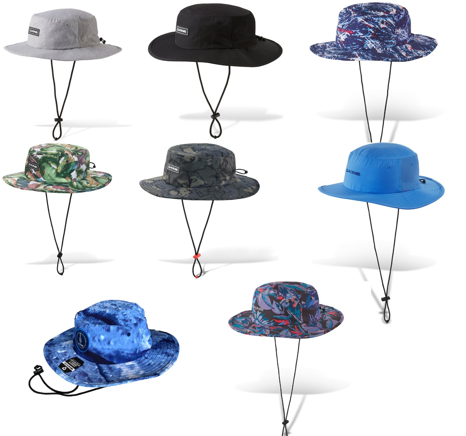 Dakine No Zone Surf Hat NEW indo boonie sun SUP kayak floating sun wide ...