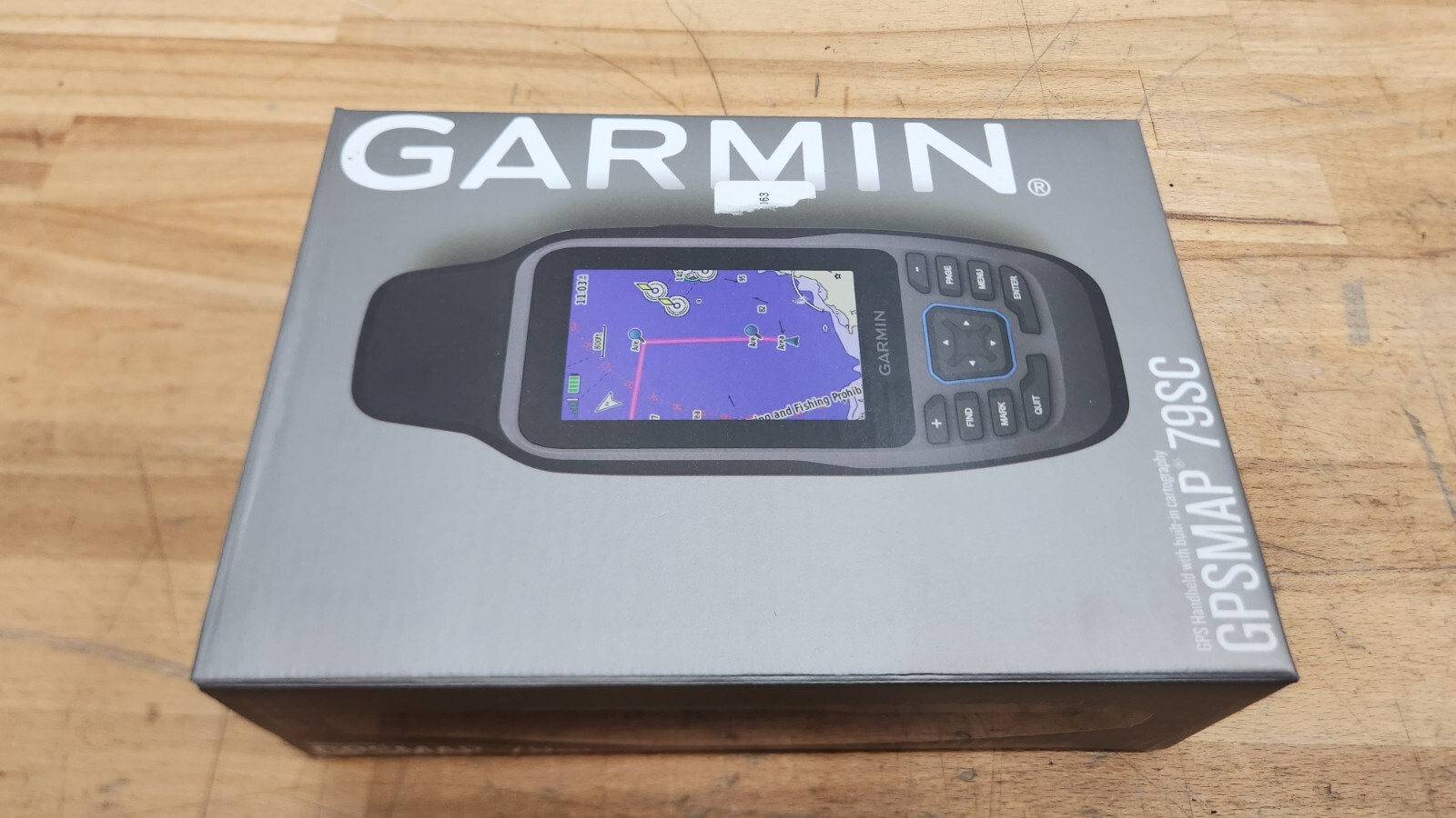 Garmin GPSMAP 79sc Handheld Marine GPS Device with Cartography NEW