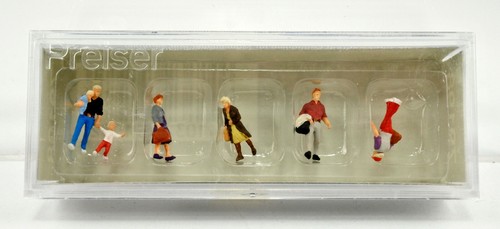 PREISER N SCALE 79198 WALKING TRAVELLERS FIGURE SET | eBay
