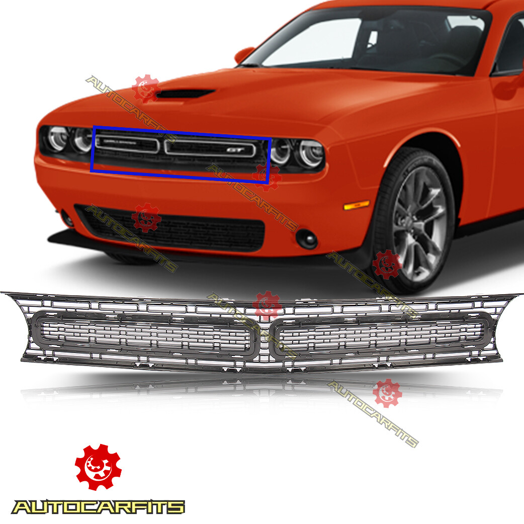 For 2015-2022 Dodge Challenger Front Upper New Grille Grill CH1200389 ...