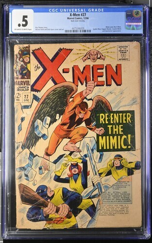 The X-Men #27 (Marvel Comics December 1966) CGC .5 | eBay