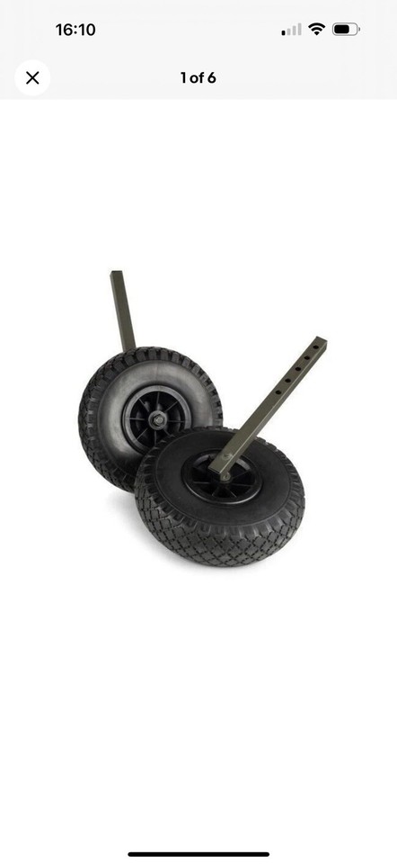 Nash Trax Evo Power Barrow T3281 with Rear Wheel Kit | eBay UK