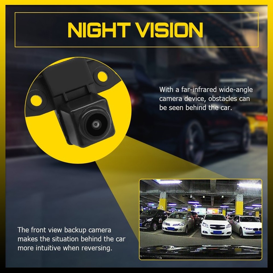 Front View Bumper Parking Assist Camera Waterproof For Chevrolet ...