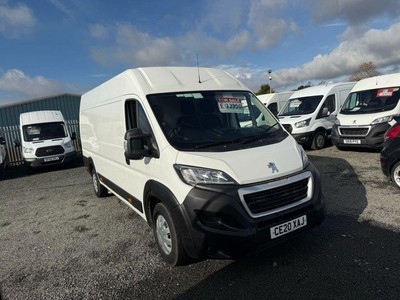 2020 ON 20 PLATE PEUGEOT BOXER 435 PRO L4H2 2200CC 140BHP LWB ULEZ FREE ...