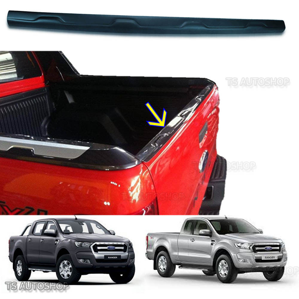 Tailgate Tail Gate Matte Black Back Protector For Ford Ranger MK2 MKII ...