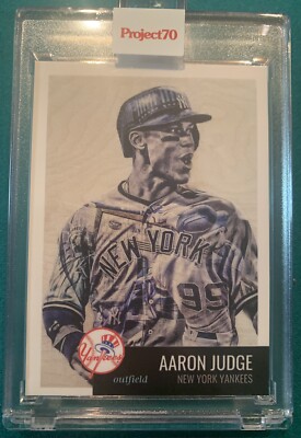 Topps Project 70 #11 Aaron Judge by Artist Lauren Taylor Art CARD | eBay