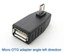 1pcs OTG Cable/Adapter Angle & Straight Micro/Mini 5pin USB M to USB 2. ...