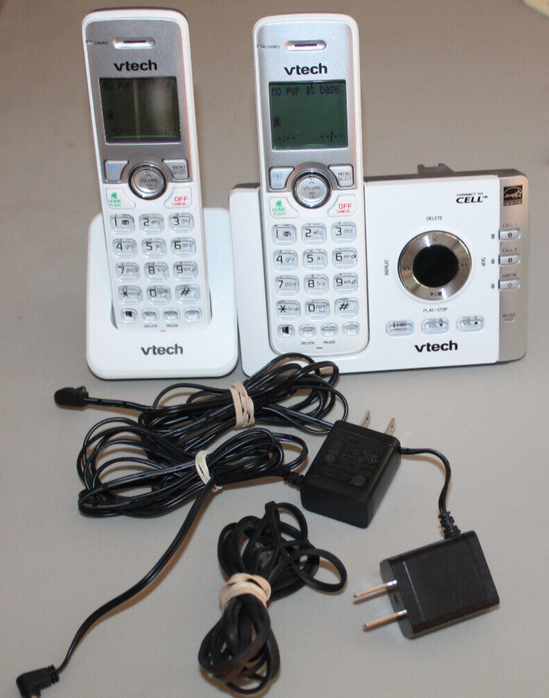 Vtech Cordless Telephone Set DS6722-3 ~ Working | eBay