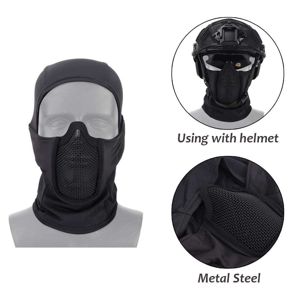Metal Ninja Mouth Mask