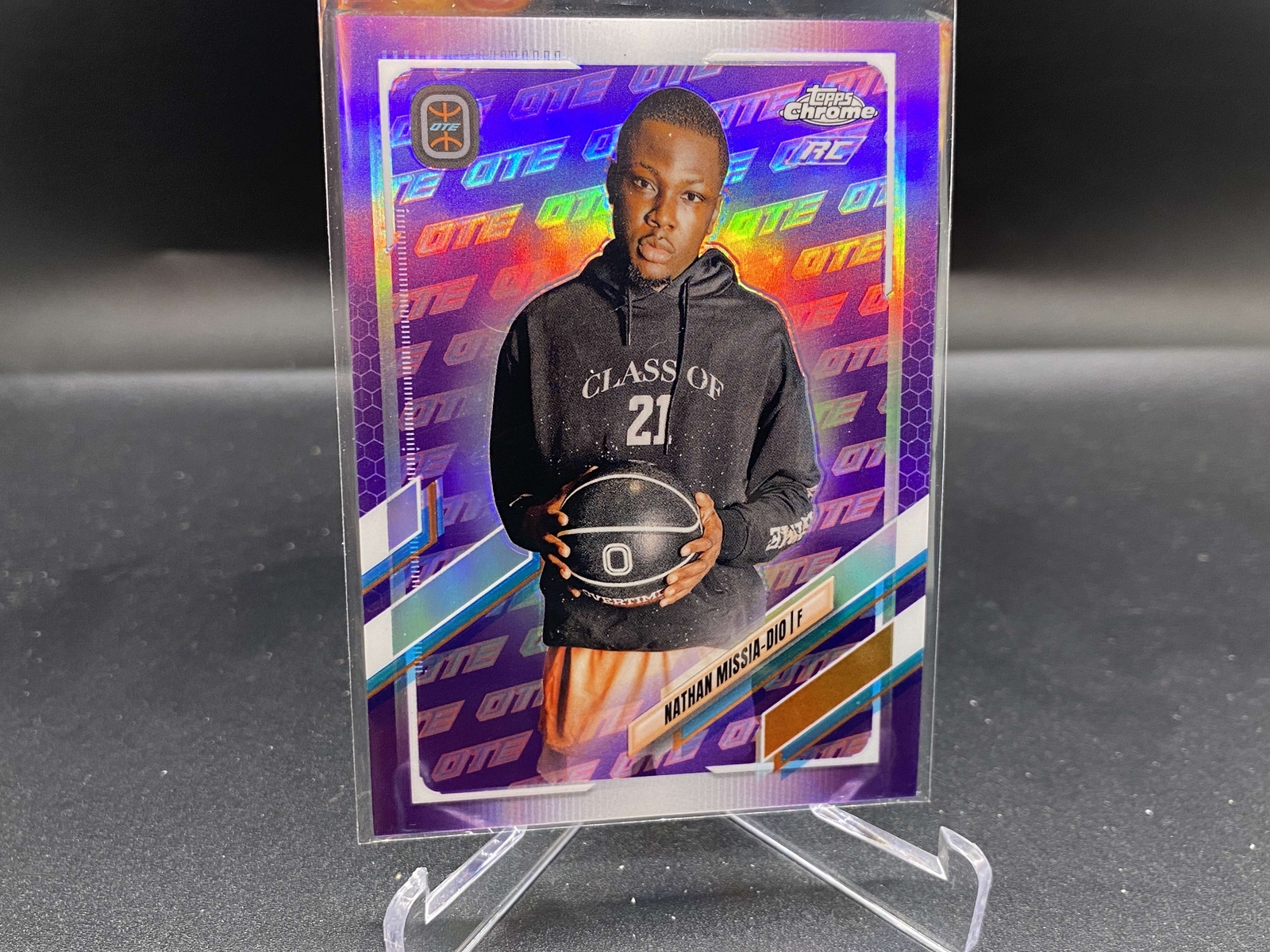 Nathan Missia-Dio 2021-22 Topps OTE Chrome Purple Refractor #91 /299 | eBay