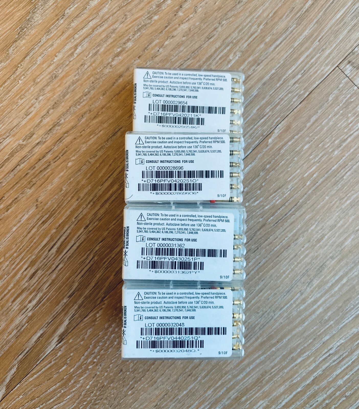 Dentsply Vortex Profile Blue Rotary Endo File with NiTi Assortment NEW ...