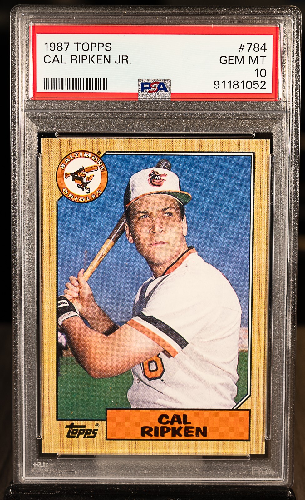 91181052 Cal Ripken Jr 1987 Topps 784 PSA 10 Orioles HOF | eBay
