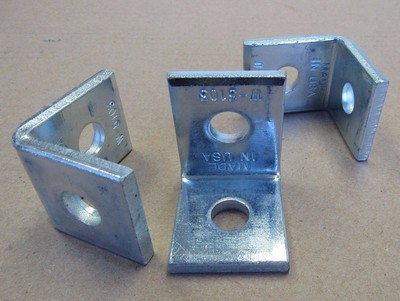 35 PCS WESANCO 2 HOLE L BRACKETS 2X1-7/8INCH W-5103 E/G END CONNECTOR ...