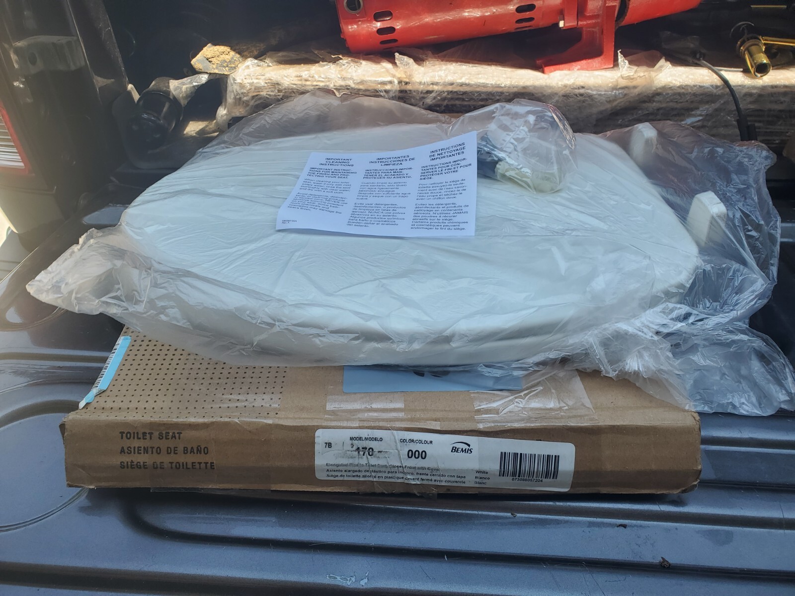 Bemis 170 000 Elongated Toilet Seat - White | eBay