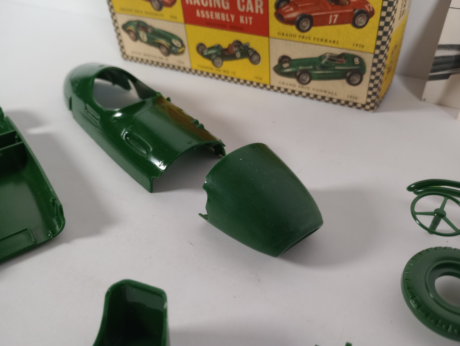 1956 CP Connaught Merit Model Kit Merit Racing Car Assembly Kit Parts ...