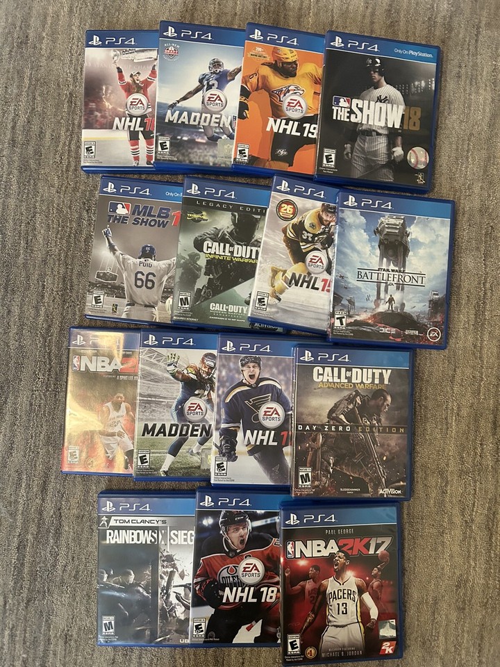 ps4 games lot Bundle-15 Games All In Great Condition | eBay