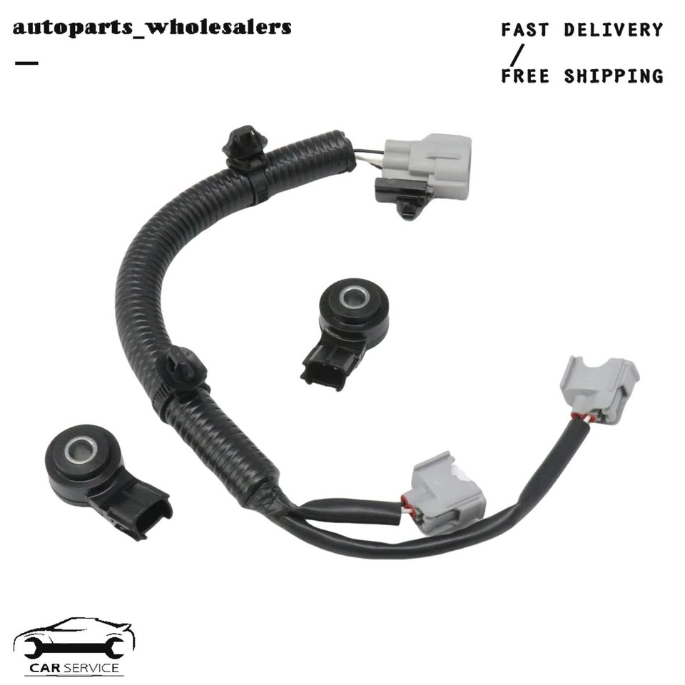 Pair Knock Sensor W/Wire Harness Assy For 4Runner FJ Tacoma Tundra 4.0L ...