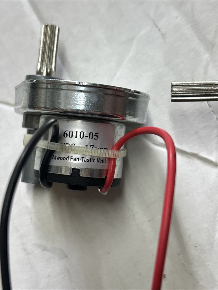 Atwood Fan-Tastic Vent Lift Motor Assembly 17 RPM 12 VDC 6010-05 | eBay