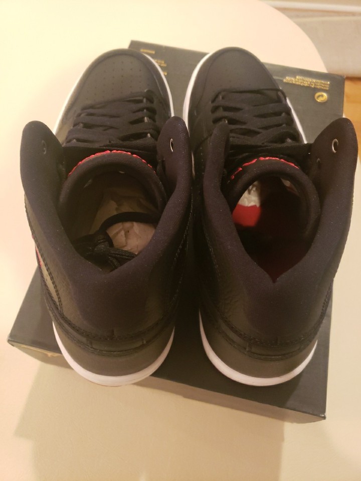 Air Jordan Access Black/Gym Red-White - Size 11. Brand New! AR3762 001 ...