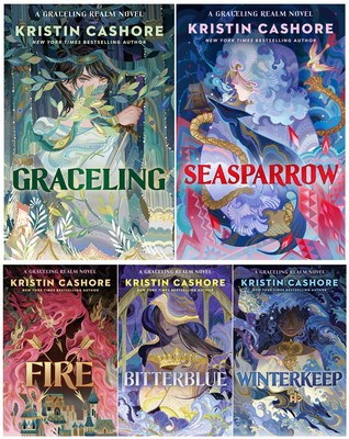 Graceling Realm Series 5 Books Collection - Graceling, Fire, Bitt | eBay