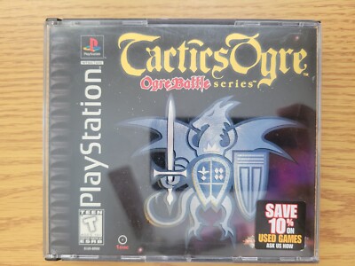 Tactics Ogre (Sony Playstation 1, PS1) No Manual Tested PS1 ...