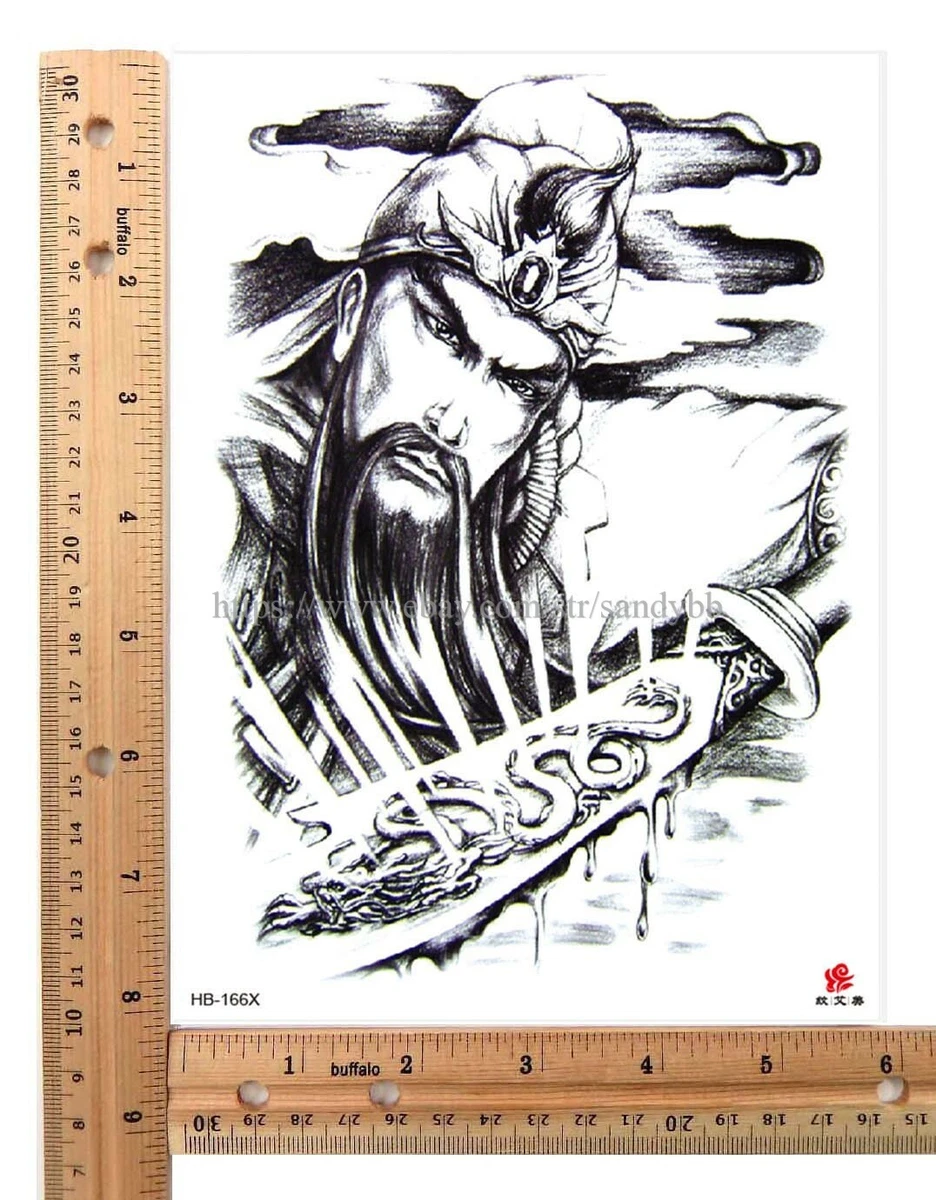 Guan Gong Tattoos Pin on Cute Immortals