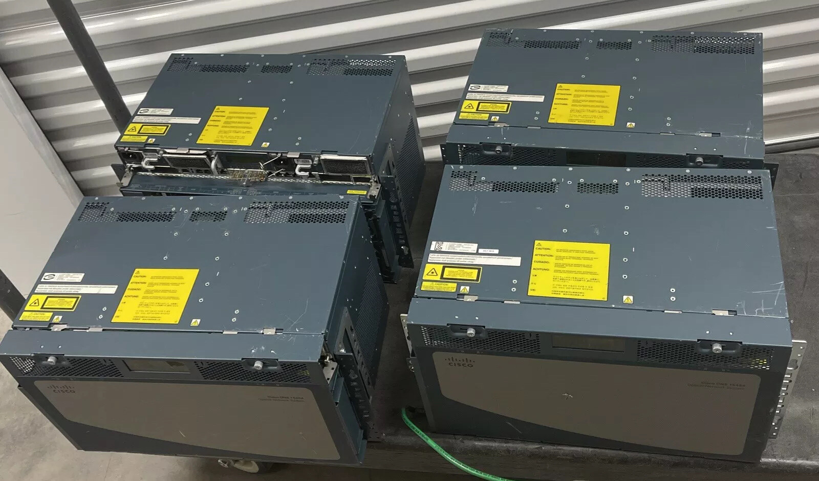 CISCO, 15454-M6-SA, ONS 15454 8 SLOT SHELF w/ control cards | eBay