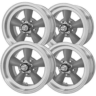 (Set-4) American Racing VN105 Torq Thrust D 15x7 5x5" -6mm Gunmetal ...