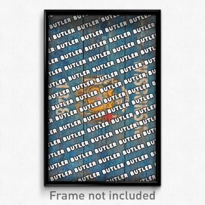 Butler Wisconsin Poster (WI City Souvenir 11x17 Town Print) | eBay