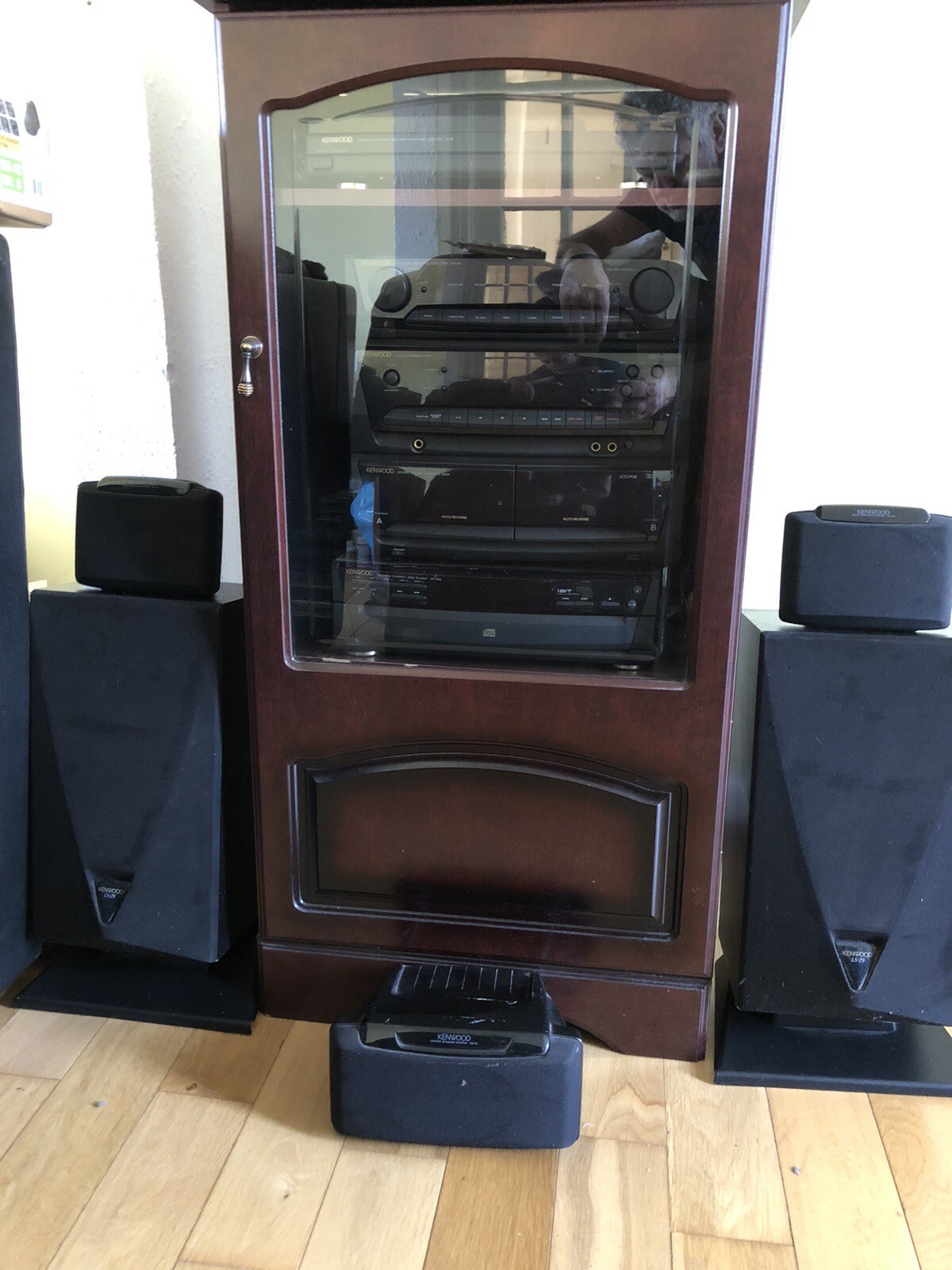kenwood hi fi stack system Surround Sound 5 Speakers 5 CD Changer NO ...
