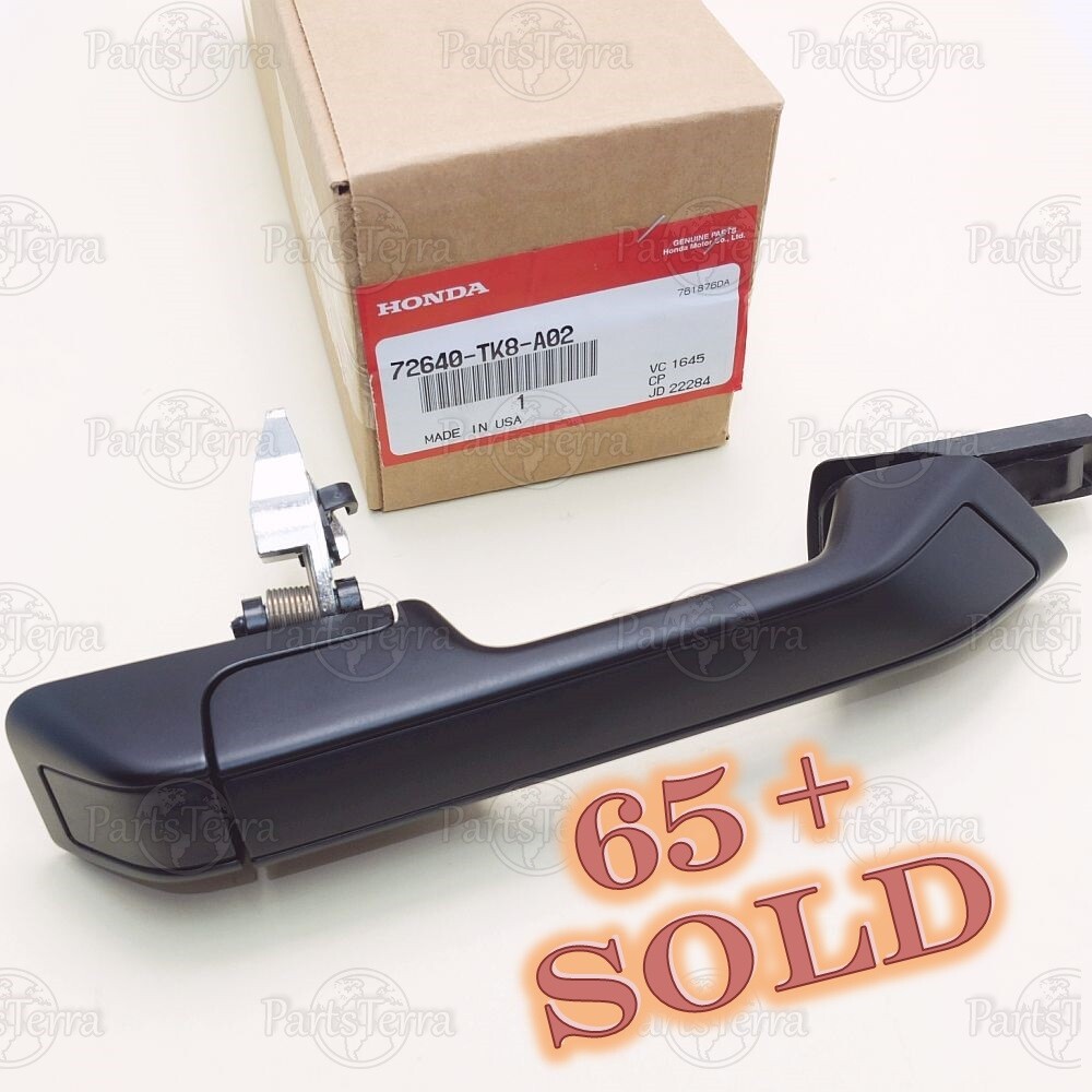 New Genuine Honda Odyssey Outer Passenger Side Sliding Door Handle ...