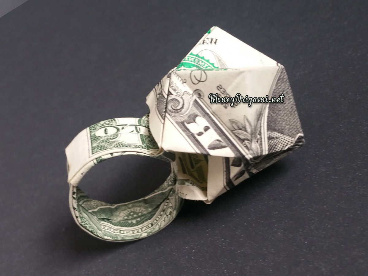 Dollar Bill Origami Ring 21 Exciting Dollar Bill Origami Ideas