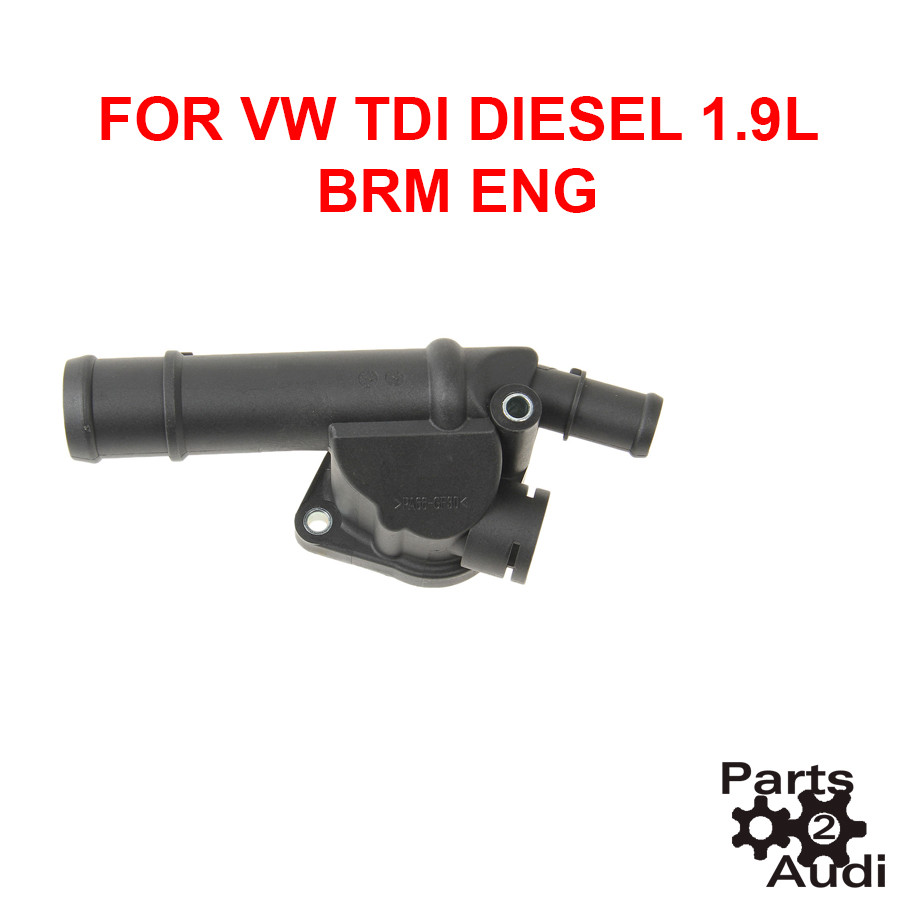 Radiator Coolant Hose Flange For VW TDI Diesel 1.9L BRM Eng OE ...