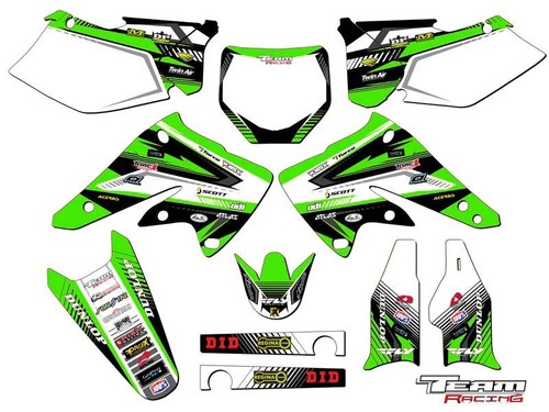 2004-2005 KAWASAKI KXF 250 GRAPHICS KIT DECALS STICKERS KX 250F KX250F ...
