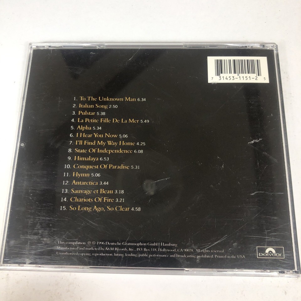 Portraits (So Long Ago So Clear) by Vangelis (CD, 1997) 731453115125| eBay