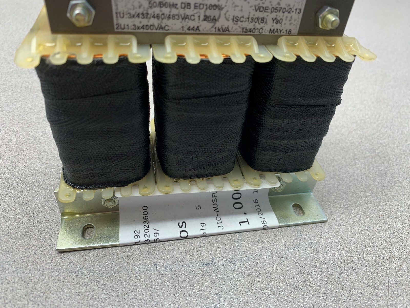 NEW NO BOX LIEBHERR 2645750 TRANSFORMER VDE0570-2-13 | eBay