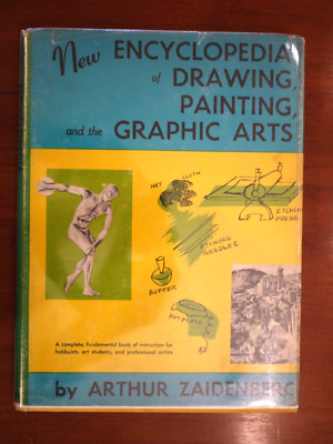 New Encyclopedia Of Drawing, Painting and the Graphic Arts Book Vintage ...