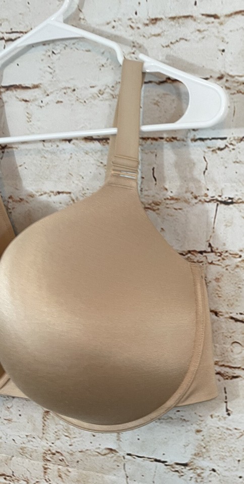 CACIQUE boost plunge bra 46DDD Beige padded underwire Lane Bryant | eBay