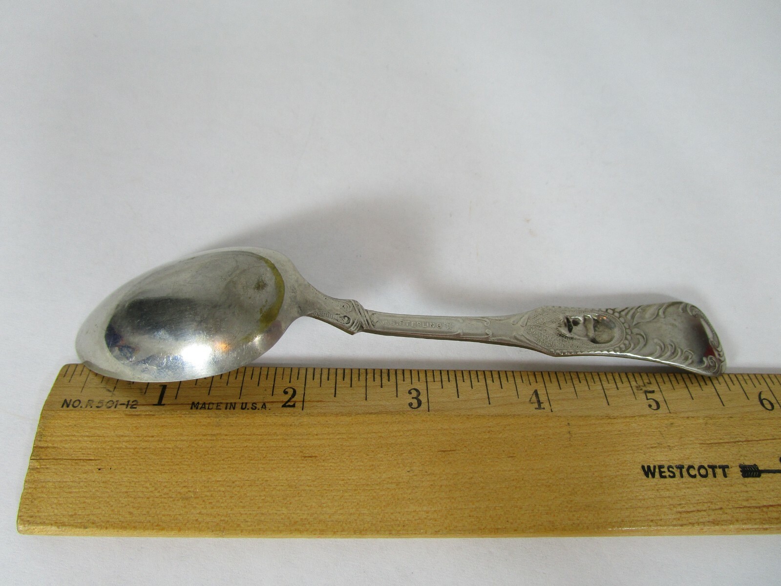 World's Fair 1893 Christopher Columbus 1492 US Sterling Spoon Franklin ...