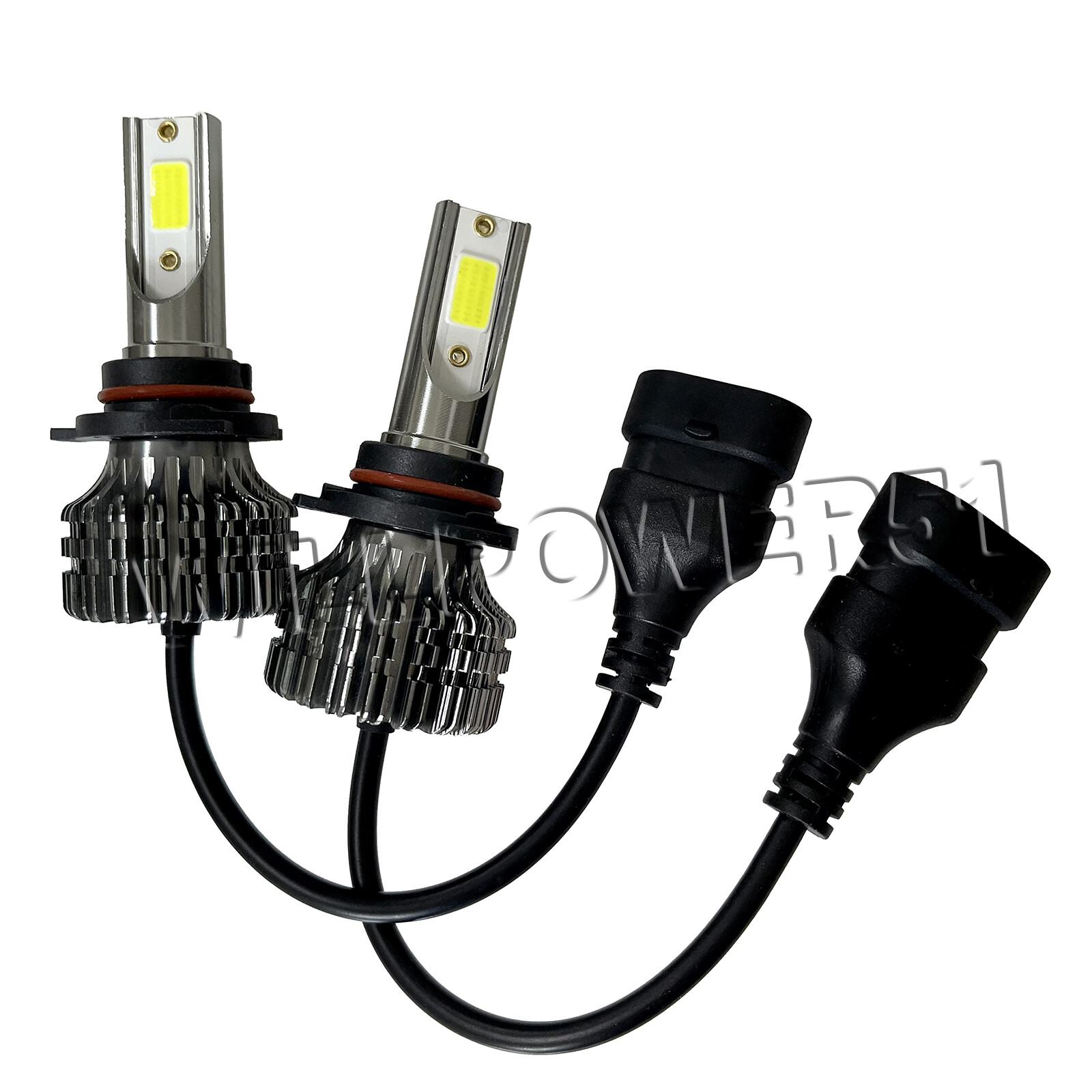 2PCS FOG LIGHTS 55W LED 9006 HB4 Bulb HIGH POWER COB Yellow W1 JAE | eBay